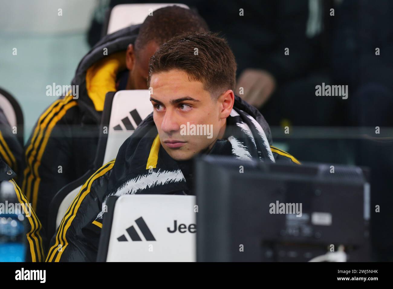 Kenan Yildiz of Juventus FC during the match between Juventus FC and ...