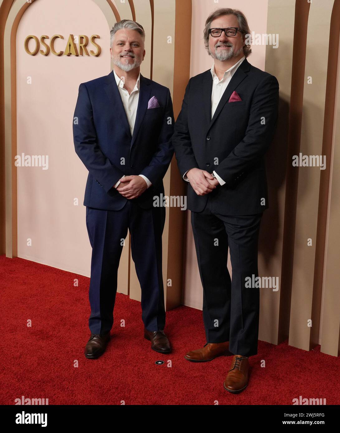Los Angeles, USA. 12th Feb, 2024. (L-R) Brad Booker and Dave Mullins at ...