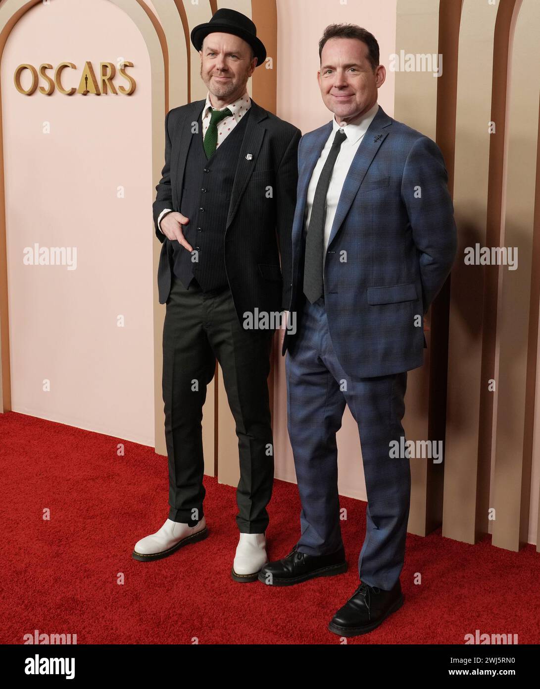 Los Angeles, USA. 12th Feb, 2024. (L-R) Tarn Willers and Johnnie Burn ...