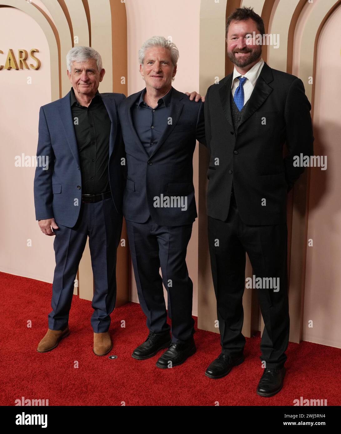 Los Angeles, USA. 12th Feb, 2024. (L-R) Ian Voigt, Ethan Van der Ryn ...