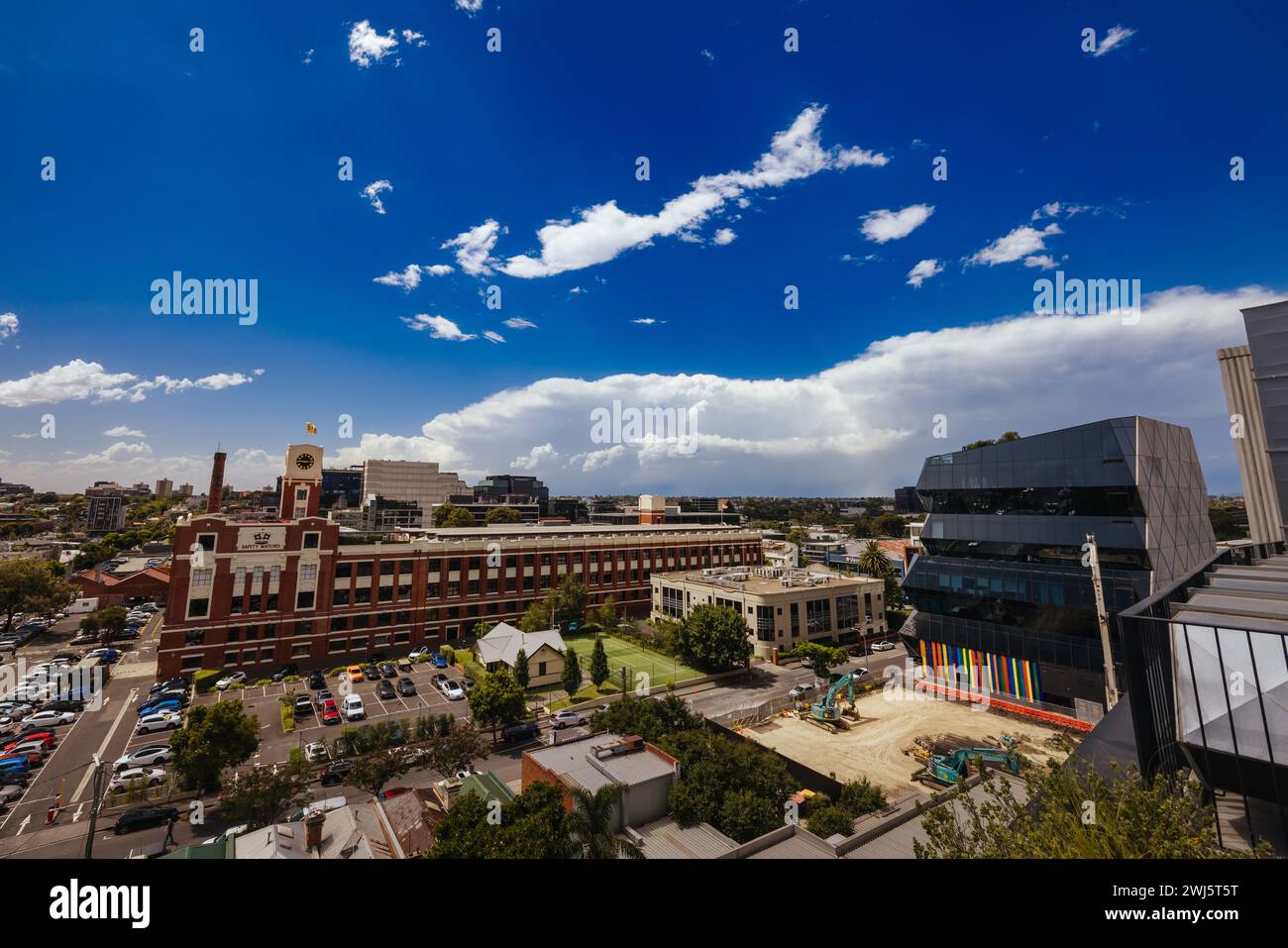 Melbourne Summer Storms in Australia Stock Photo - Alamy