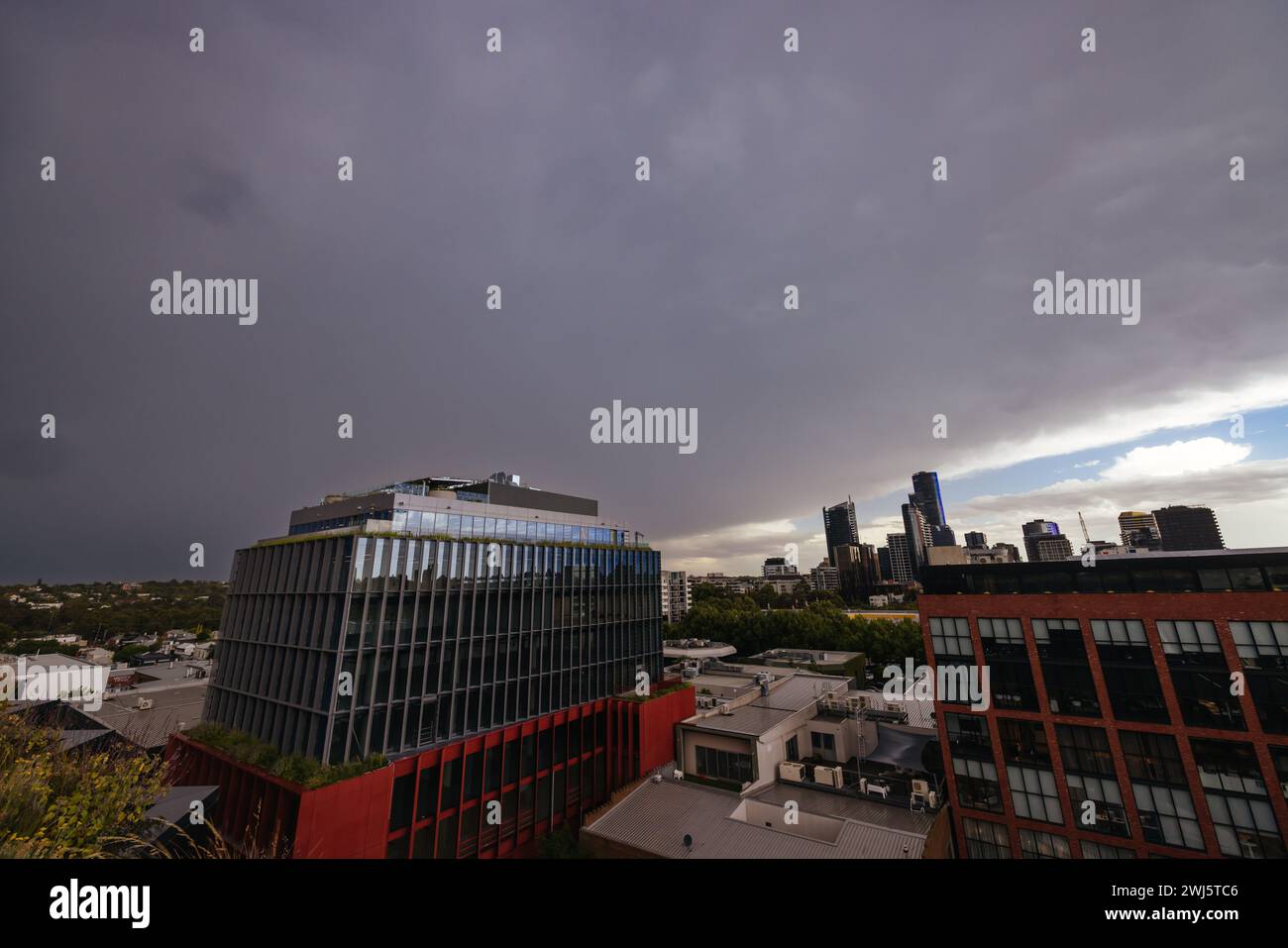 Melbourne Summer Storms in Australia Stock Photo - Alamy