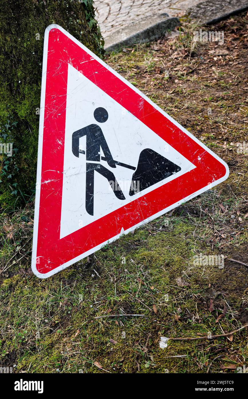 Achtung Baustelle. Beeinträchtigungen durch Bauarbeiten. Bad ...