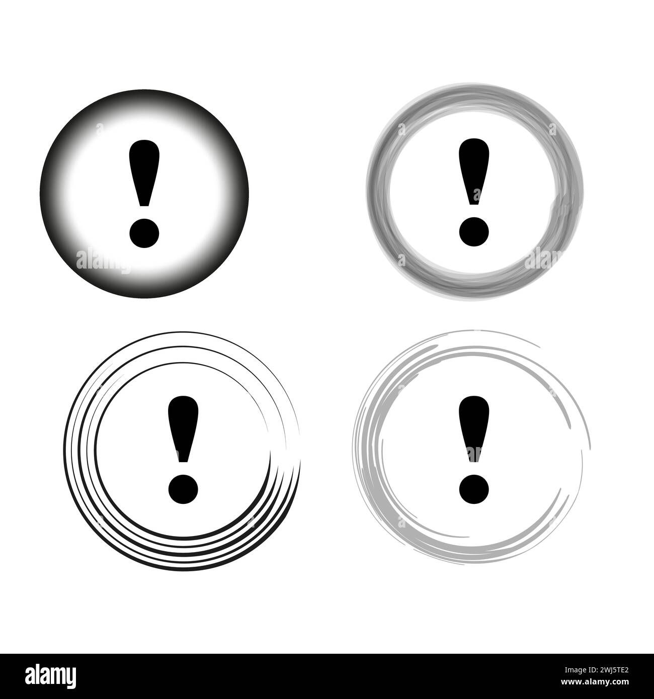 Danger, exclamation sign. Vector illustration. EPS 10 Stock Vector ...