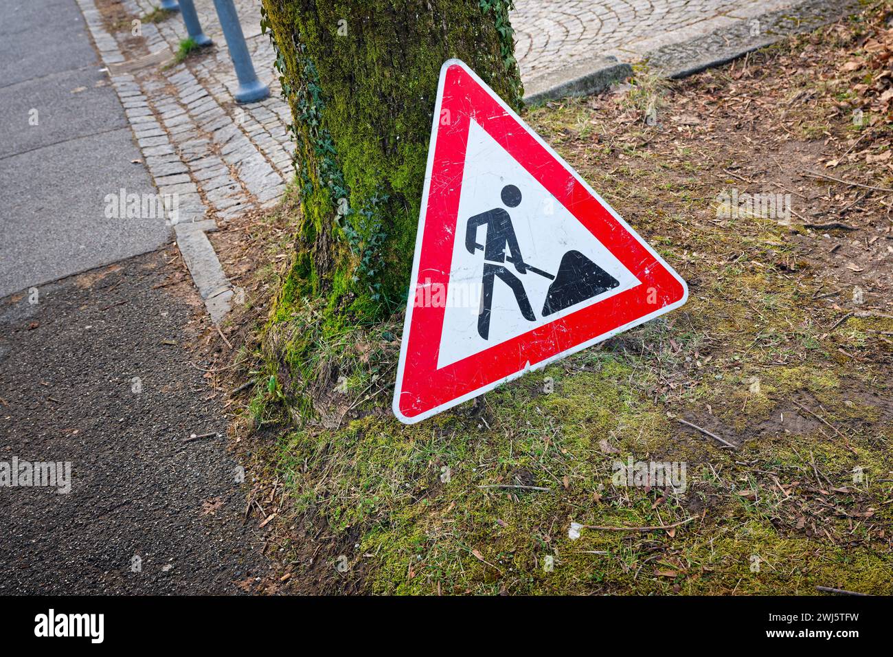 Achtung Baustelle. Beeinträchtigungen durch Bauarbeiten. Bad ...