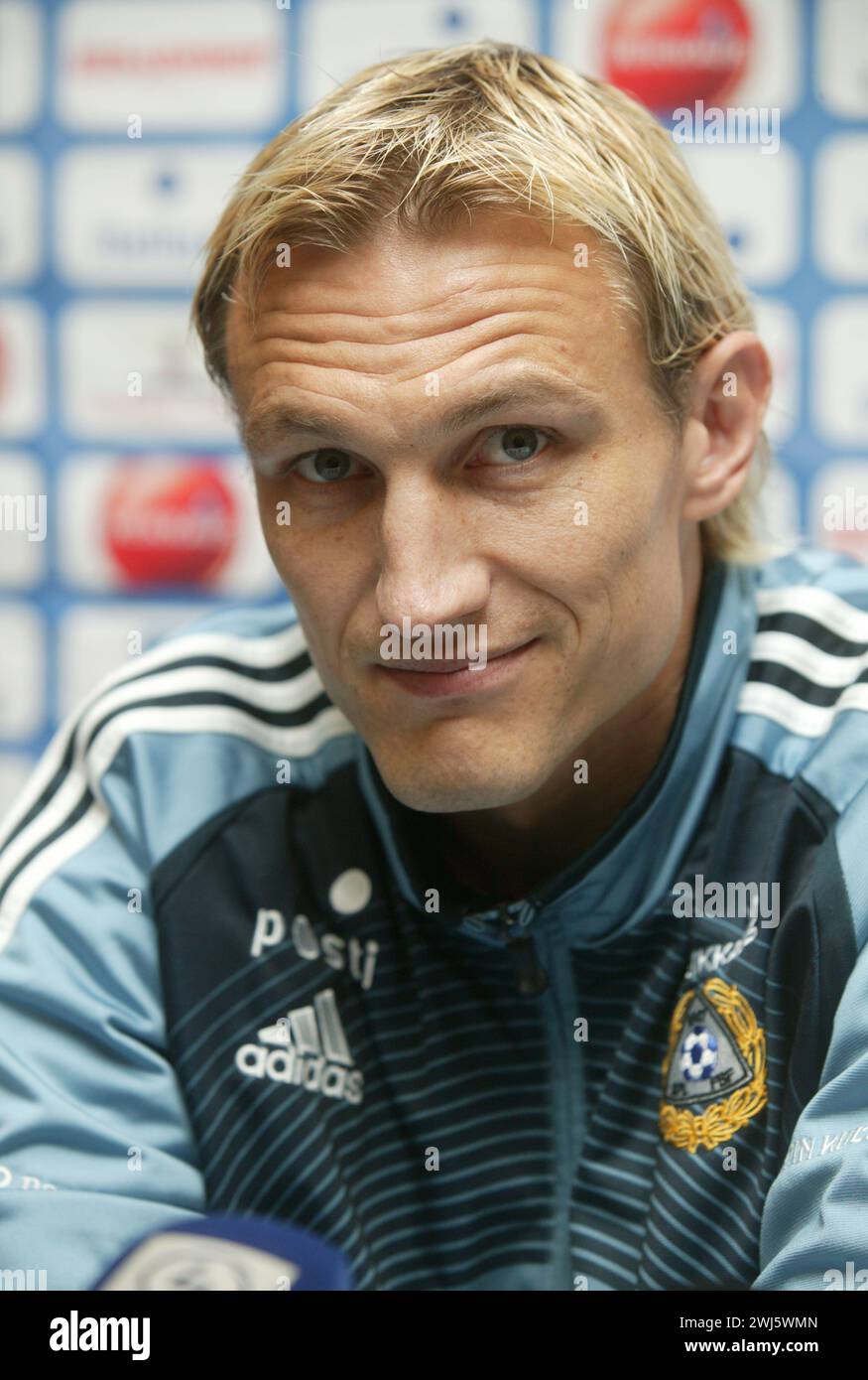 Sami Hyypiä,the Finnish professional footballer who played as a ...