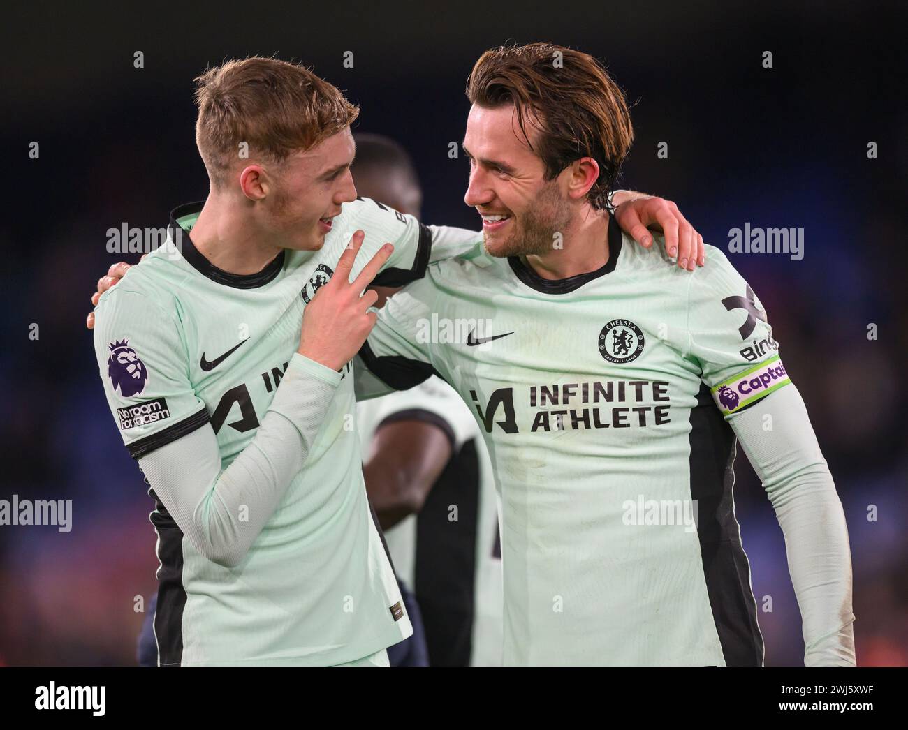 London, UK. 12th Feb, 2024 - Crystal Palace v Chelsea - Premier League ...
