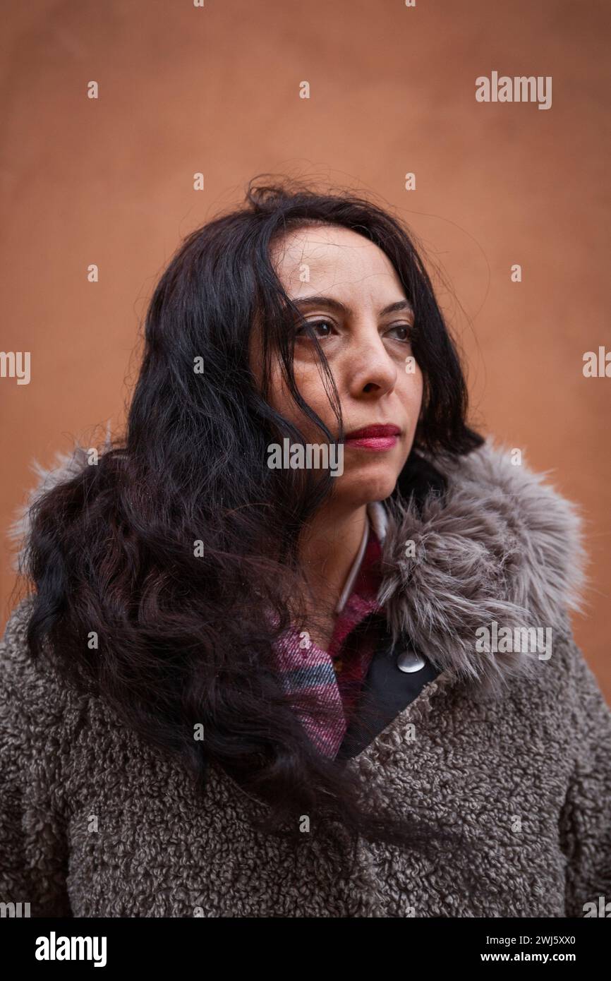 Hind Al-Eryani, a Yemeni activist and journalist, photographed in ...