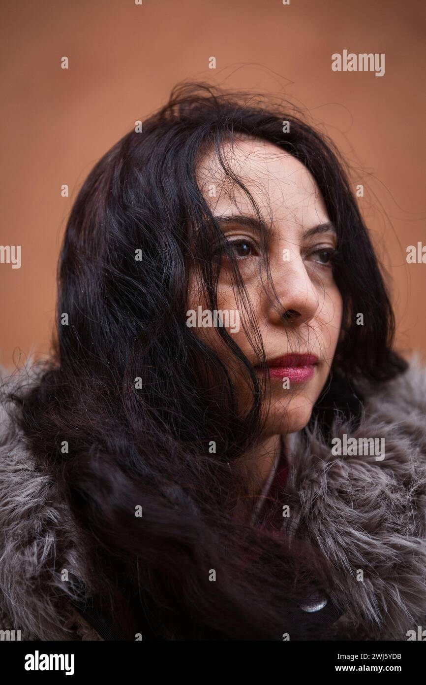 Hind Al-Eryani, a Yemeni activist and journalist, photographed in ...