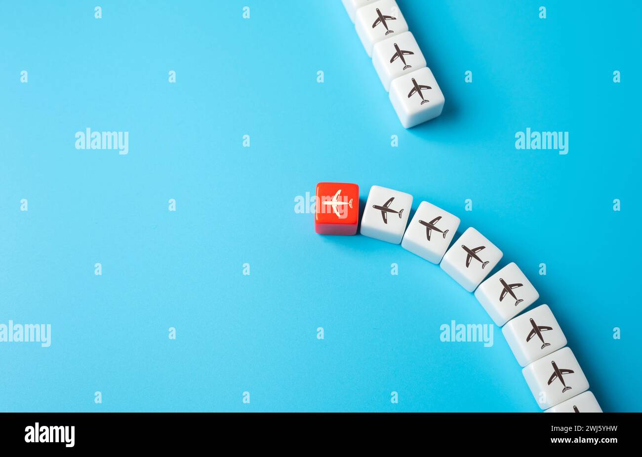 Change flight route. Technical issues, or unforeseen operational ...