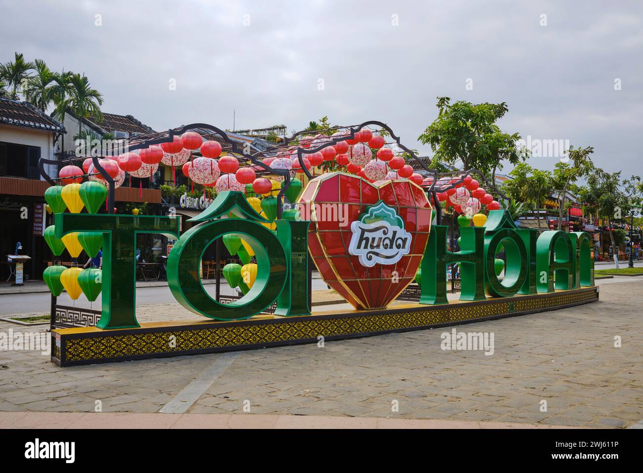 Jan 2024, Hoi An sign at Hoi An Stock Photo - Alamy