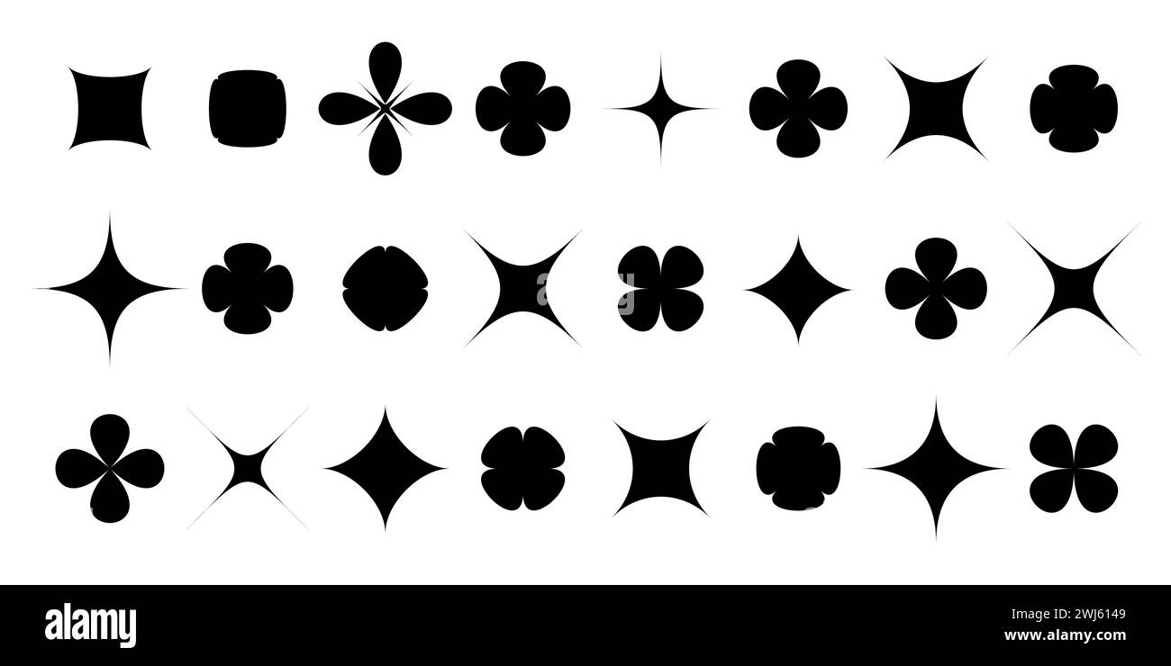 Abstract geometric vector shapes for infographics, web design and ...