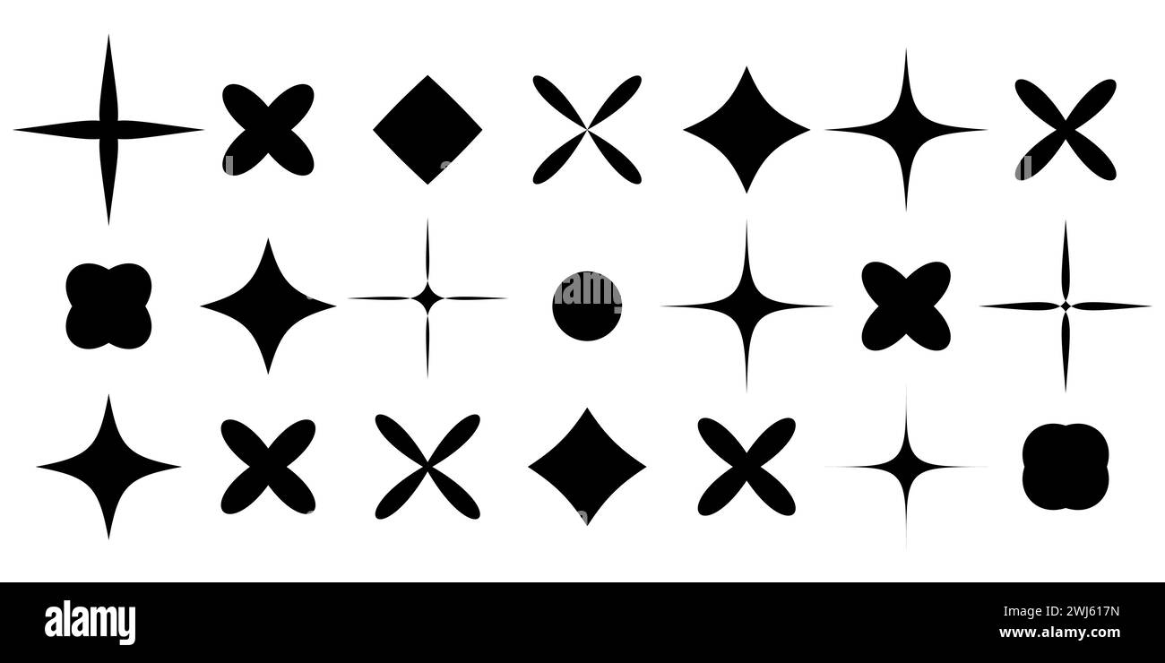 Abstract geometric vector shapes for infographics, web design and ...