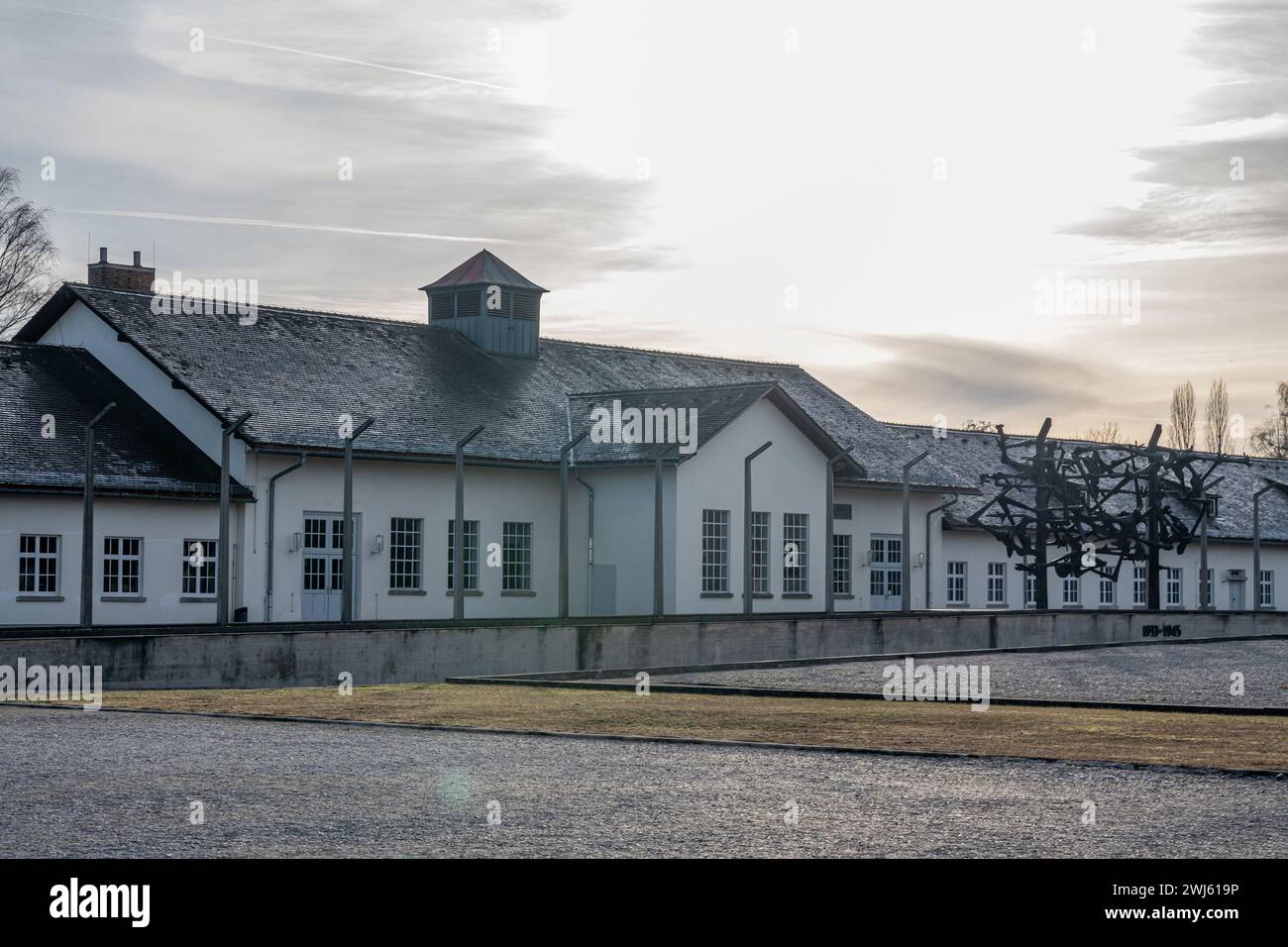 Dachau Concentration Camp Buildings in Germany Stock Photo - Alamy