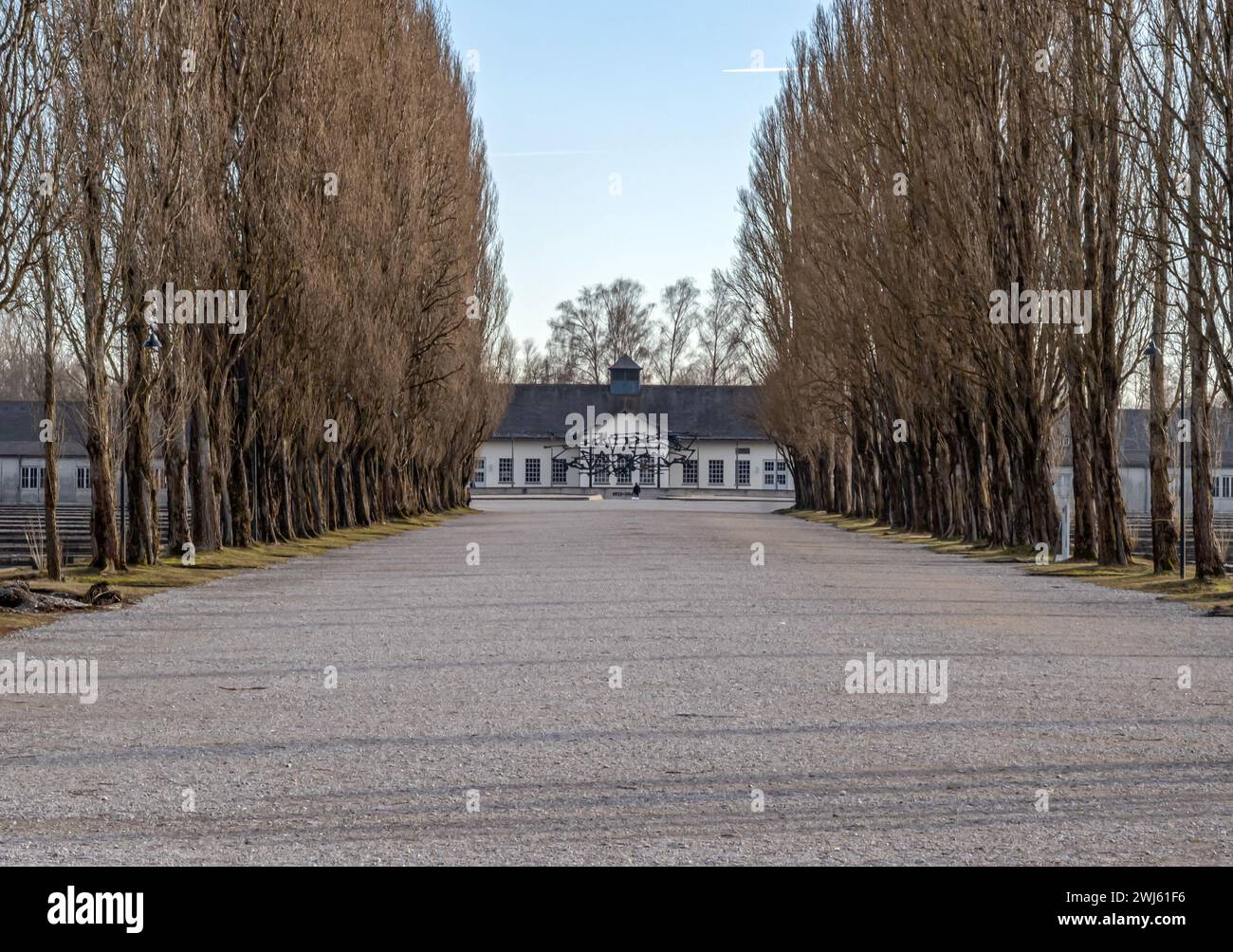 Dachau Concentration Camp Buildings in Germany Stock Photo - Alamy