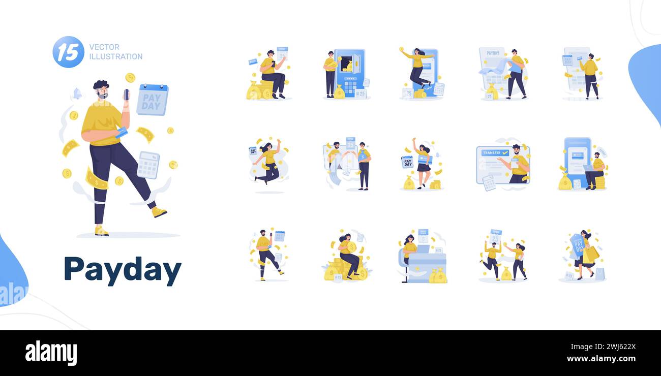 Payday design hi-res stock photography and images - Alamy