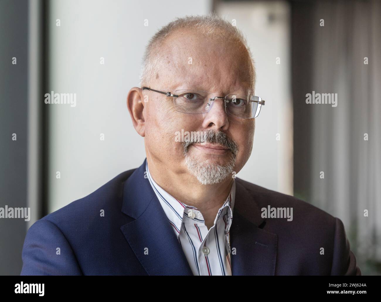 Prague, Czech Republic. 13th Feb, 2024. Milos Taborsky, Head of the ...