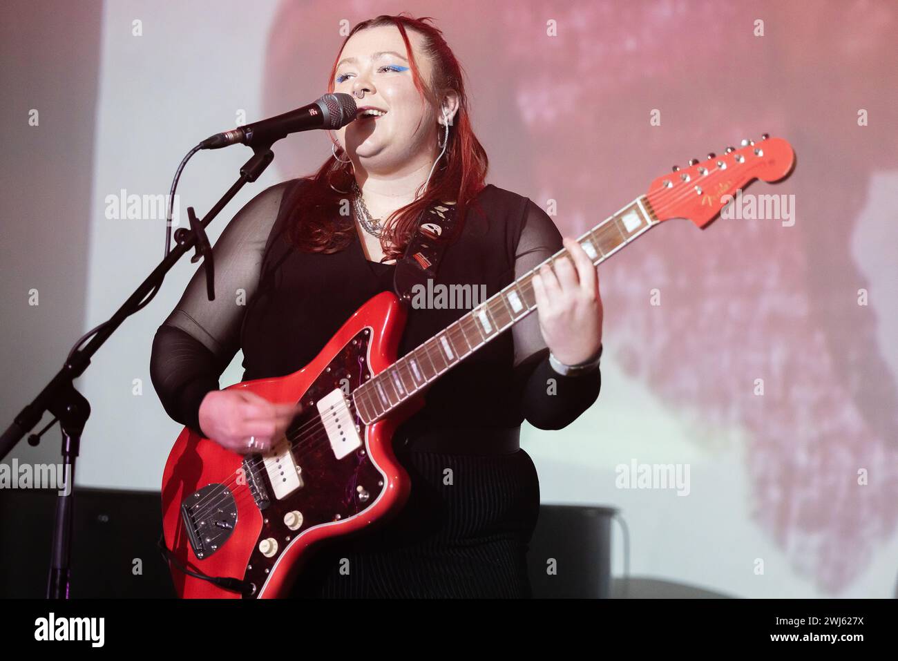 Adwaith performing at Transform 2024 in Aberystwyth Arts Centre on 3rd ...