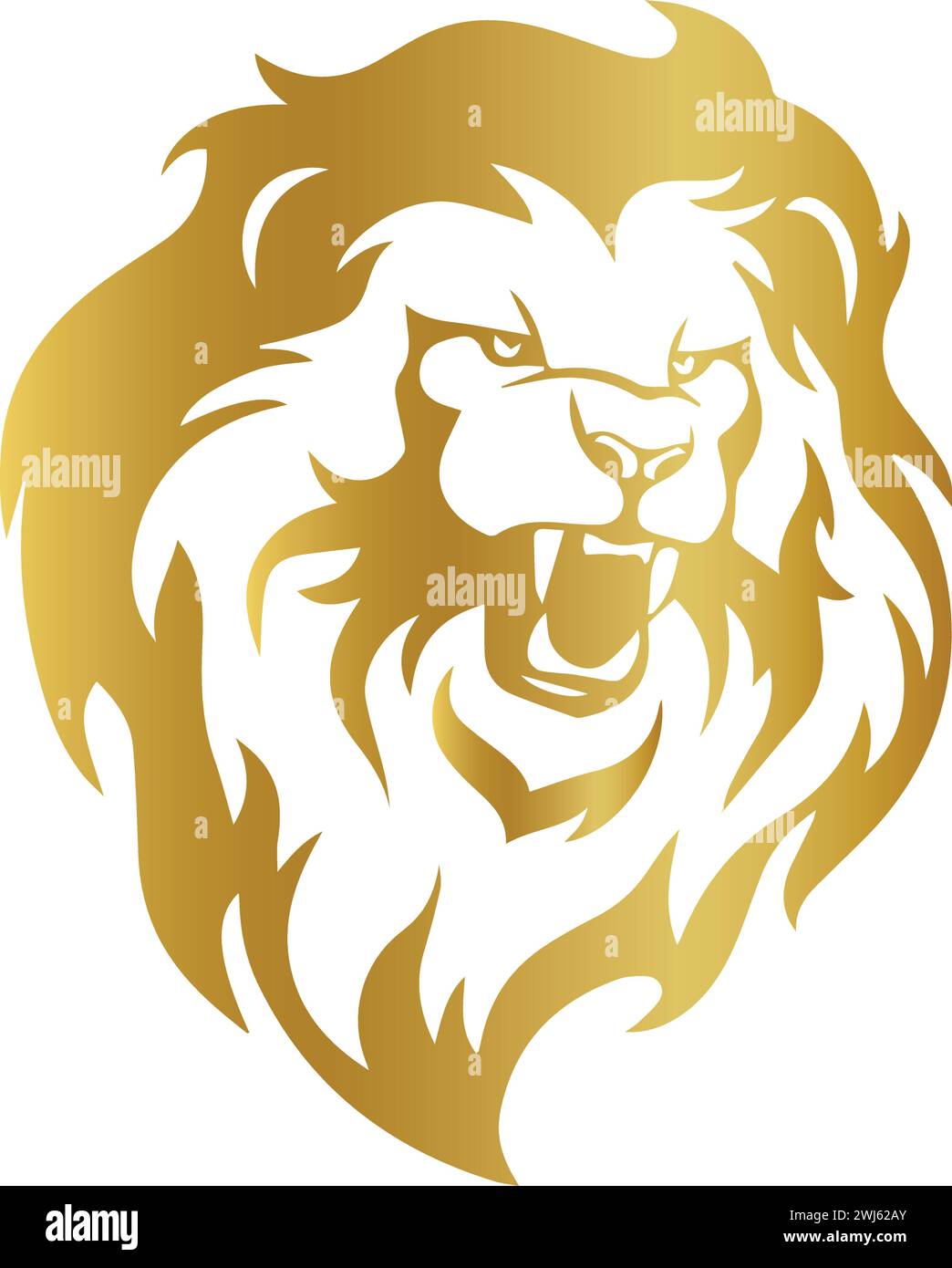 Heraldic lion crest Stock Vector Images - Alamy