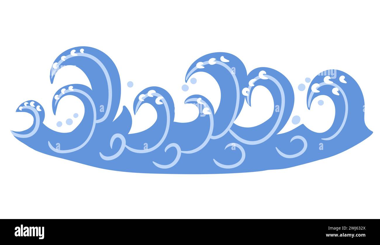 Abstract seascape wet beach Cut Out Stock Images & Pictures - Alamy