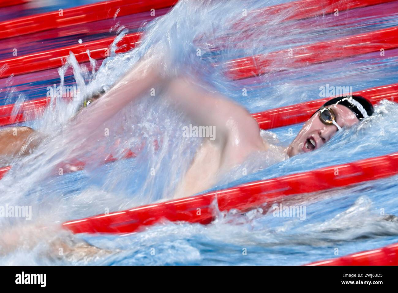 Doha, Qatar. 13th Feb, 2024. Daniel Wiffer of Ireland competes in the ...