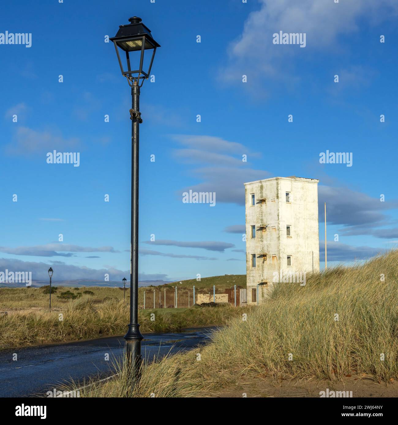 Sea sculpture at Irvine harbour, Scotland Stock Photo - Alamy