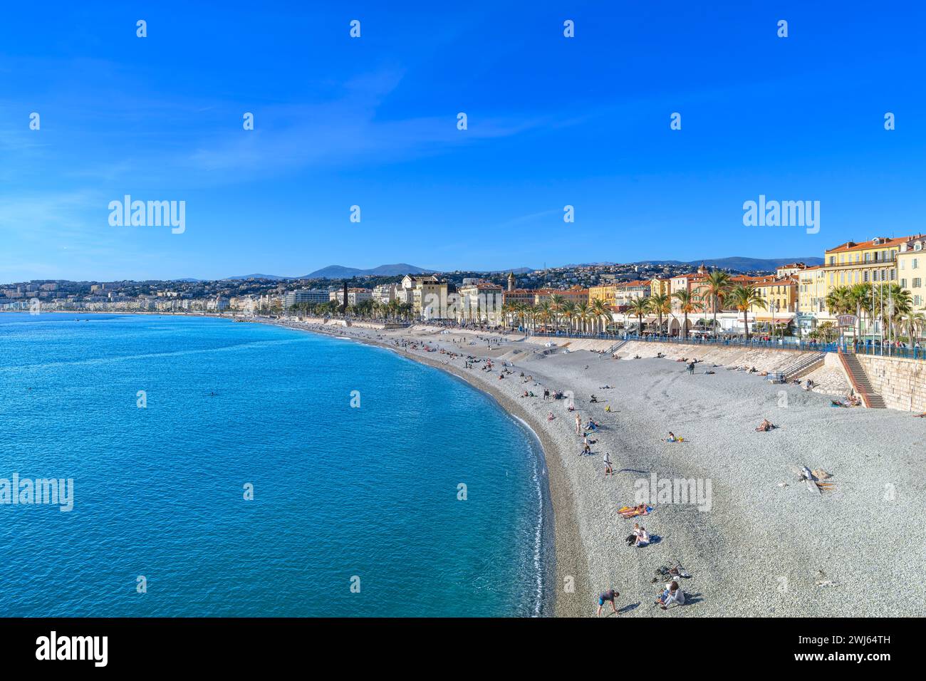Castel beach entrance sign hi-res stock photography and images - Alamy