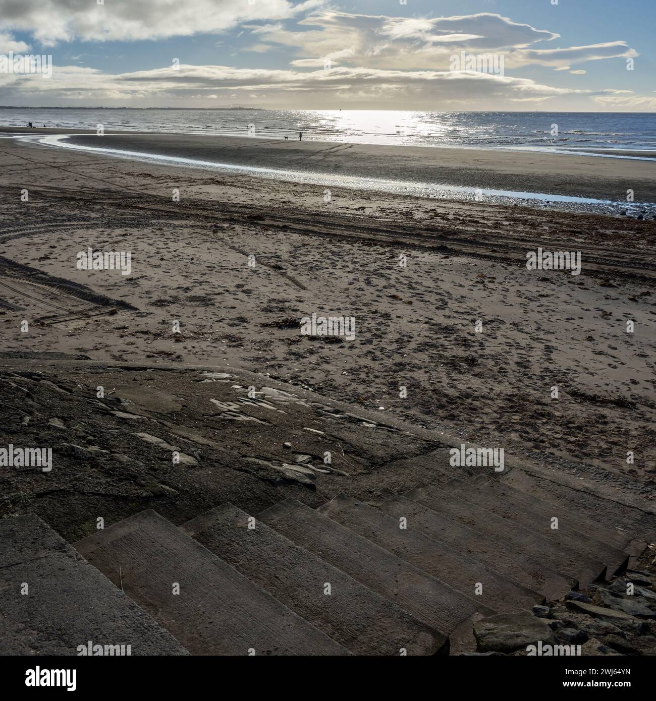 View the Irvine Beach, Scotland Stock Photo - Alamy