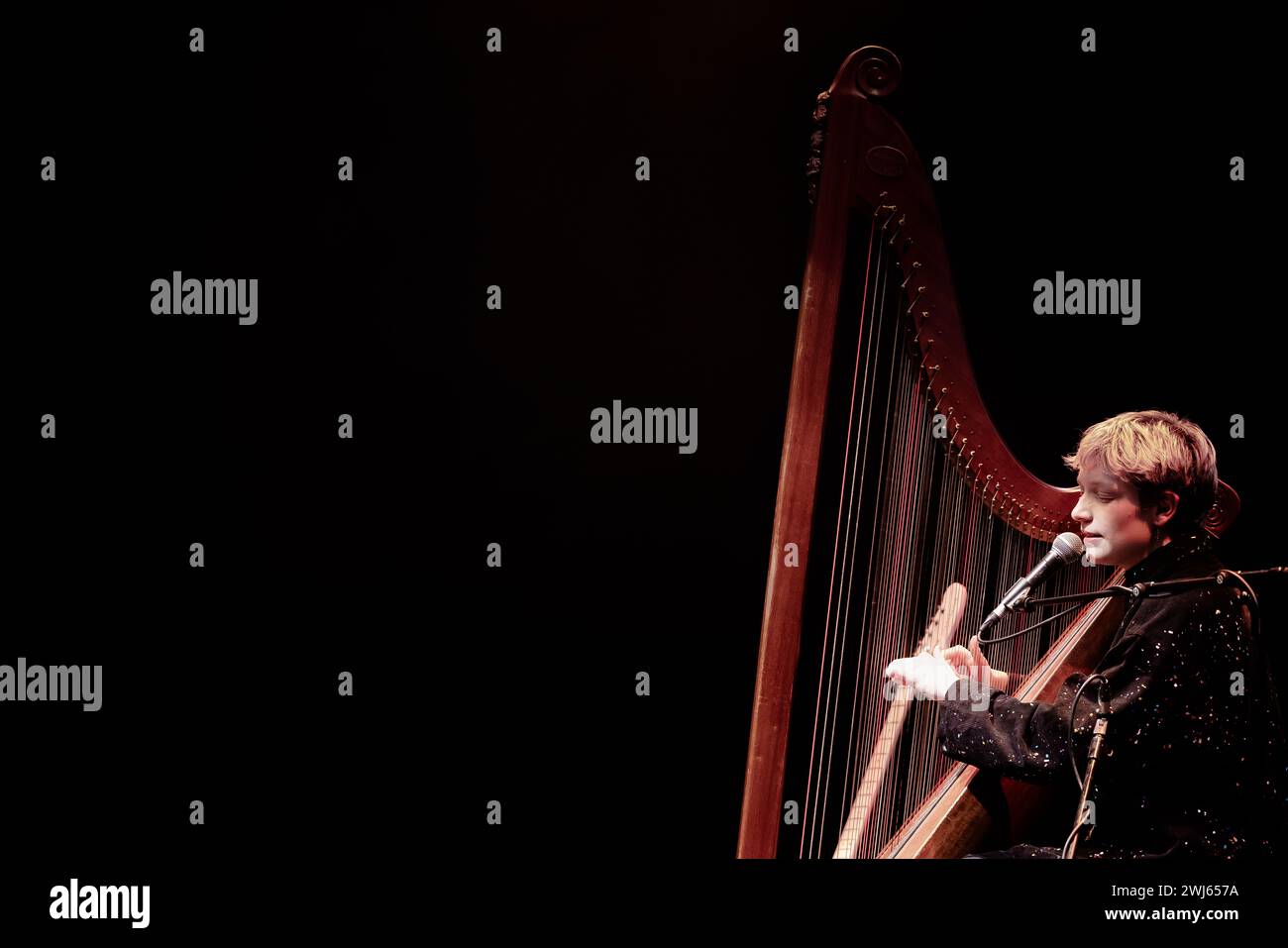 Cerys Hafana performing at Transform 2024 in Aberystwyth Arts Centre on ...