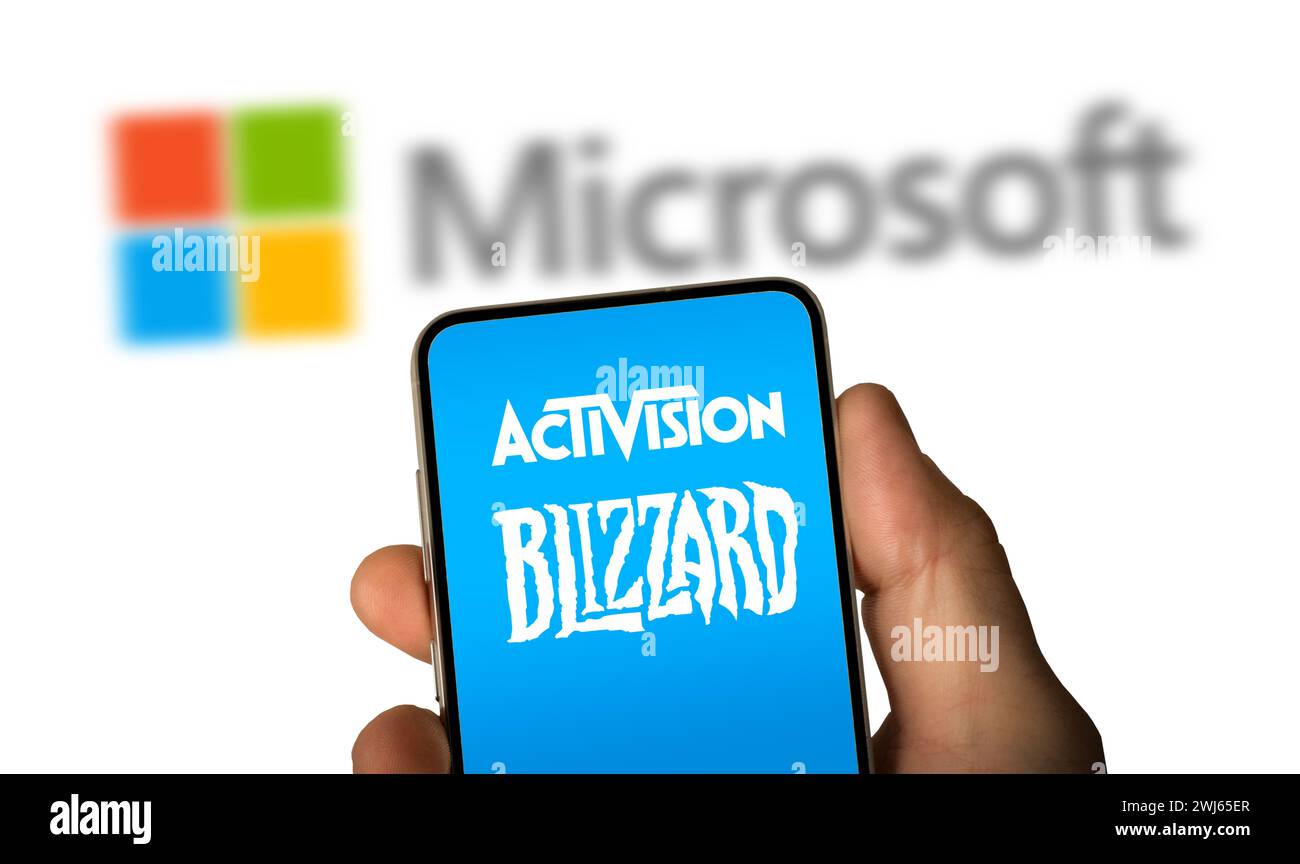 Blizzard logo game logo hi-res stock photography and images - Alamy