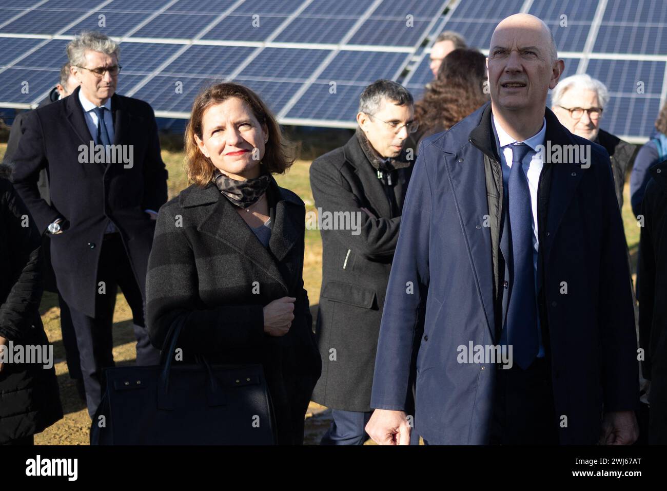 Marcoussis, France. 12th Feb, 2024. French energy group Engie Chief ...