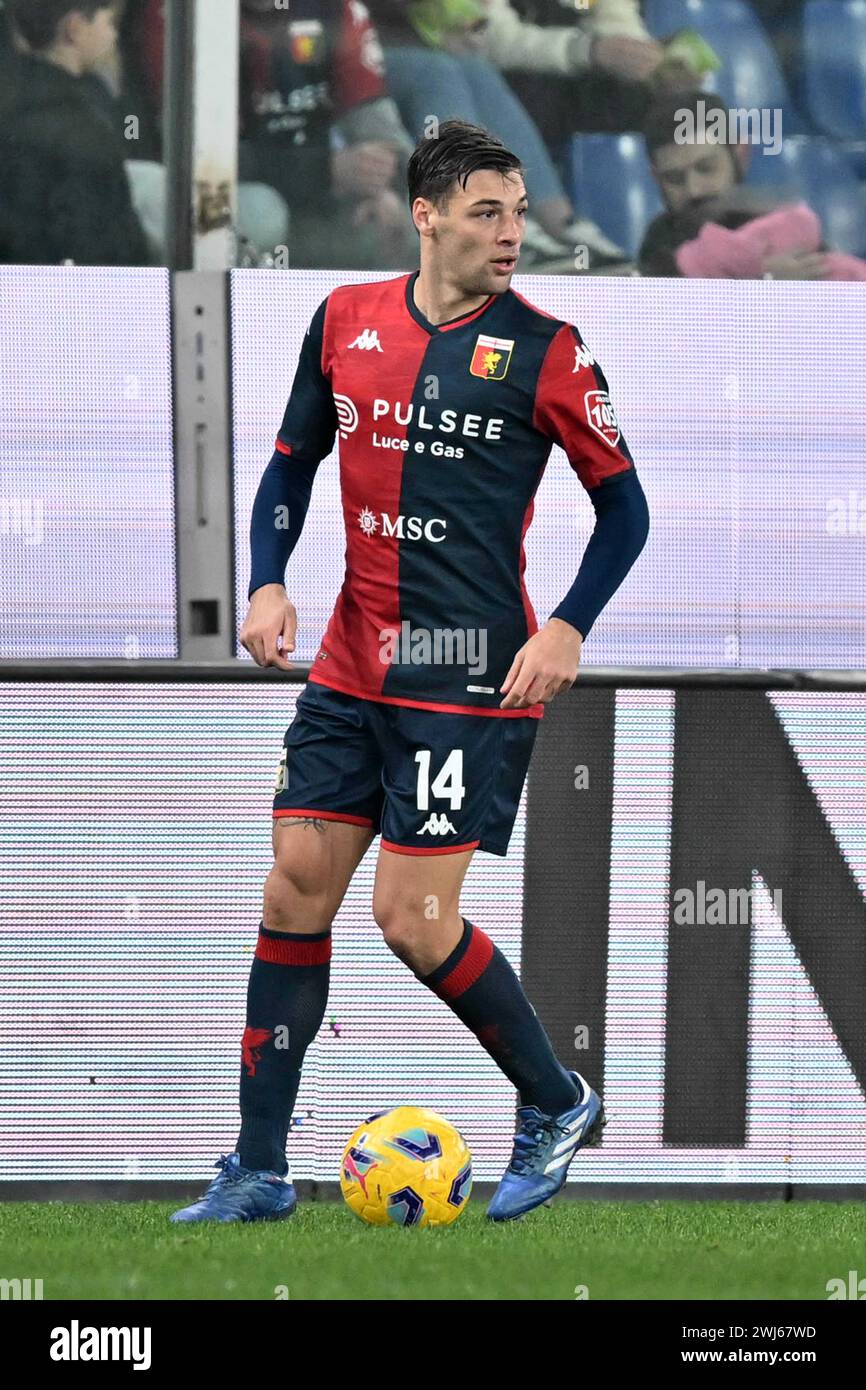 Genova, Italia. 11th Feb, 2024. Foto Tano Pecoraro/LaPresse 11 febbraio ...