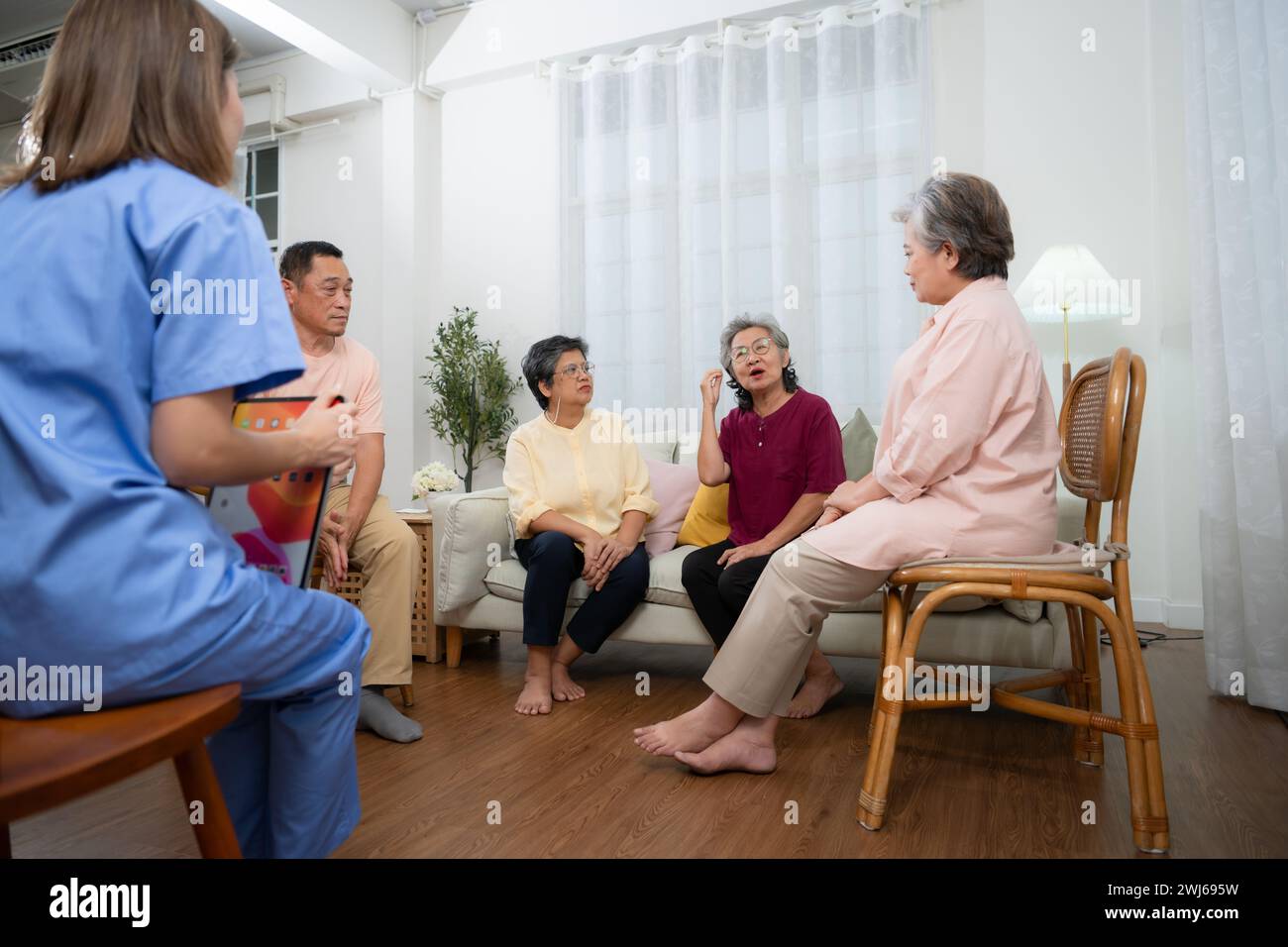 Portrait asian patient having checkup hi-res stock photography and ...