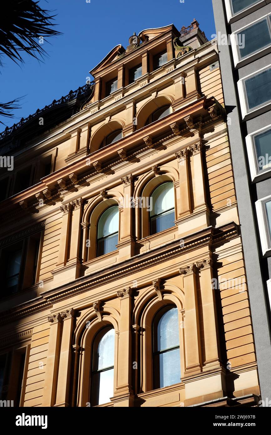 Architecture details of The Chief Secretary's building, the sandstone ...