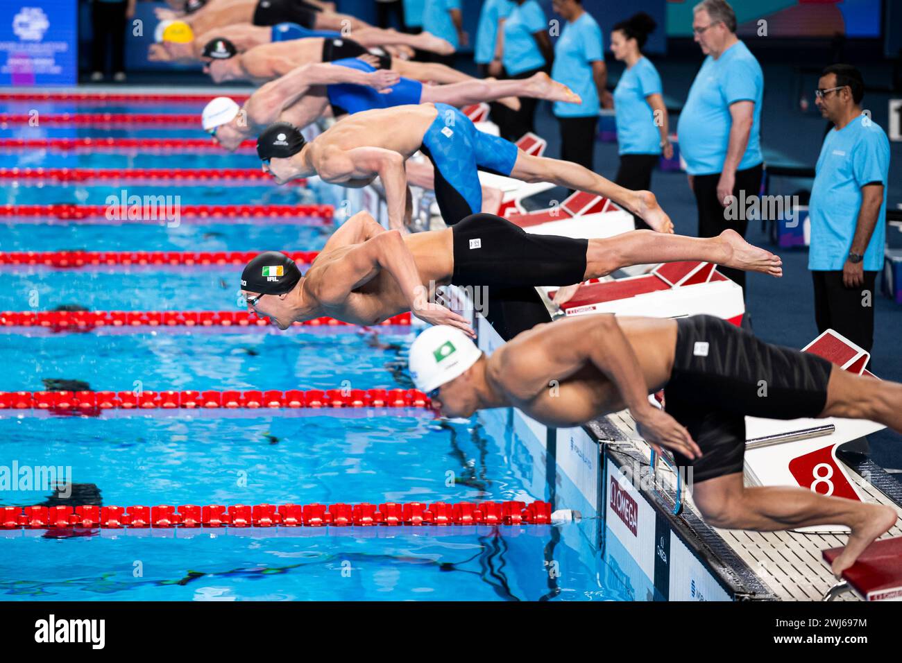 Swimming mens 50m butterfly preliminary hi-res stock photography and ...