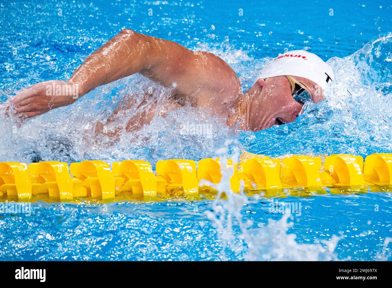 Doha, Qatar. 13th Feb, 2024. Charlie Clark of United States of America ...