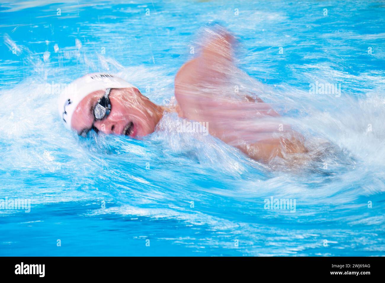 Doha, Qatar. 13th Feb, 2024. Charlie Clark of United States of America ...