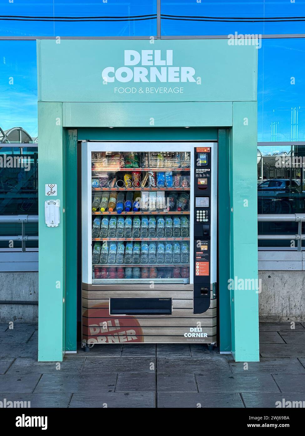 Deli Corner in Alicante, Spain Stock Photo - Alamy