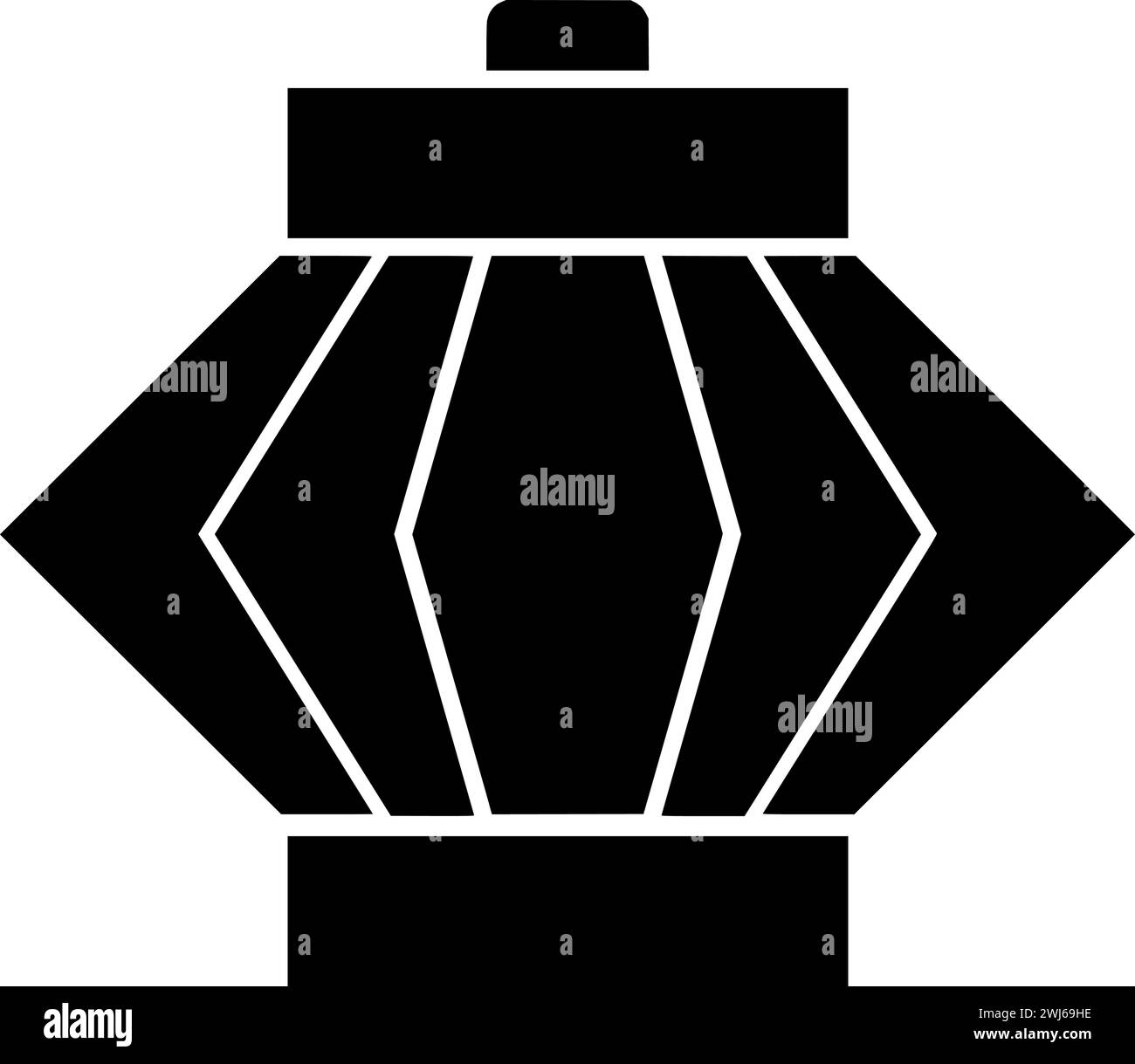 Lampion silhouette hi-res stock photography and images - Alamy