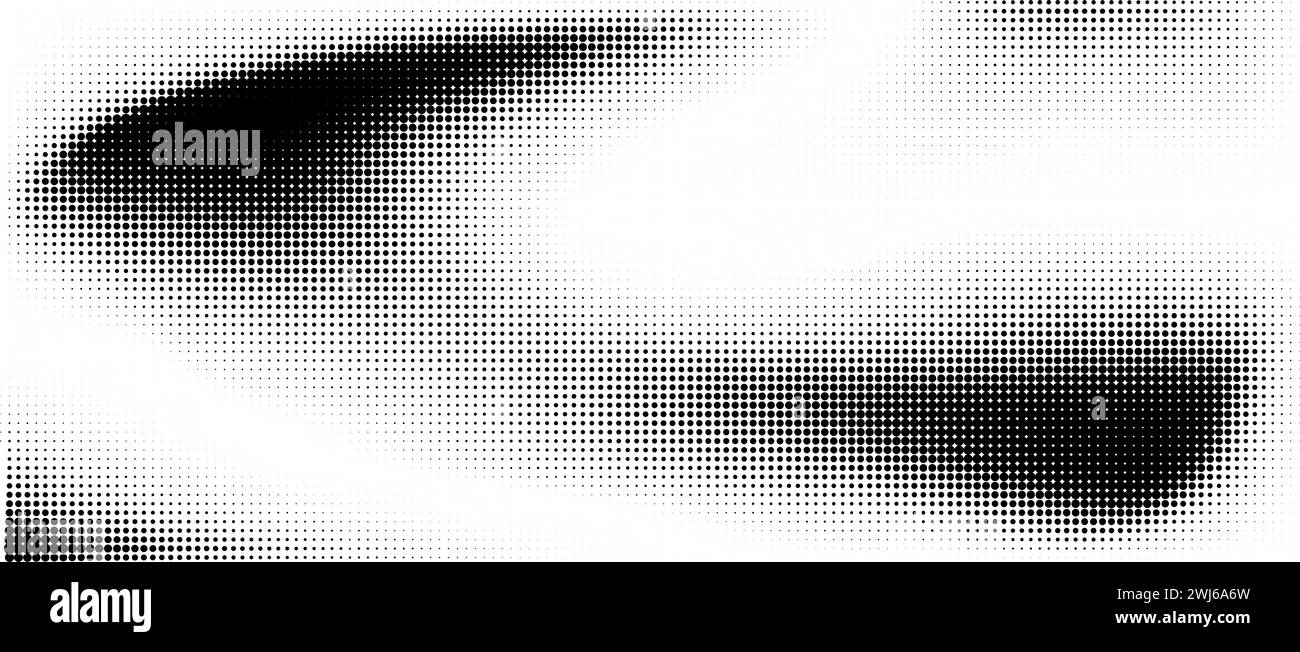 Halftone faded gradient texture. Grunge halftone background. Monochrome ...