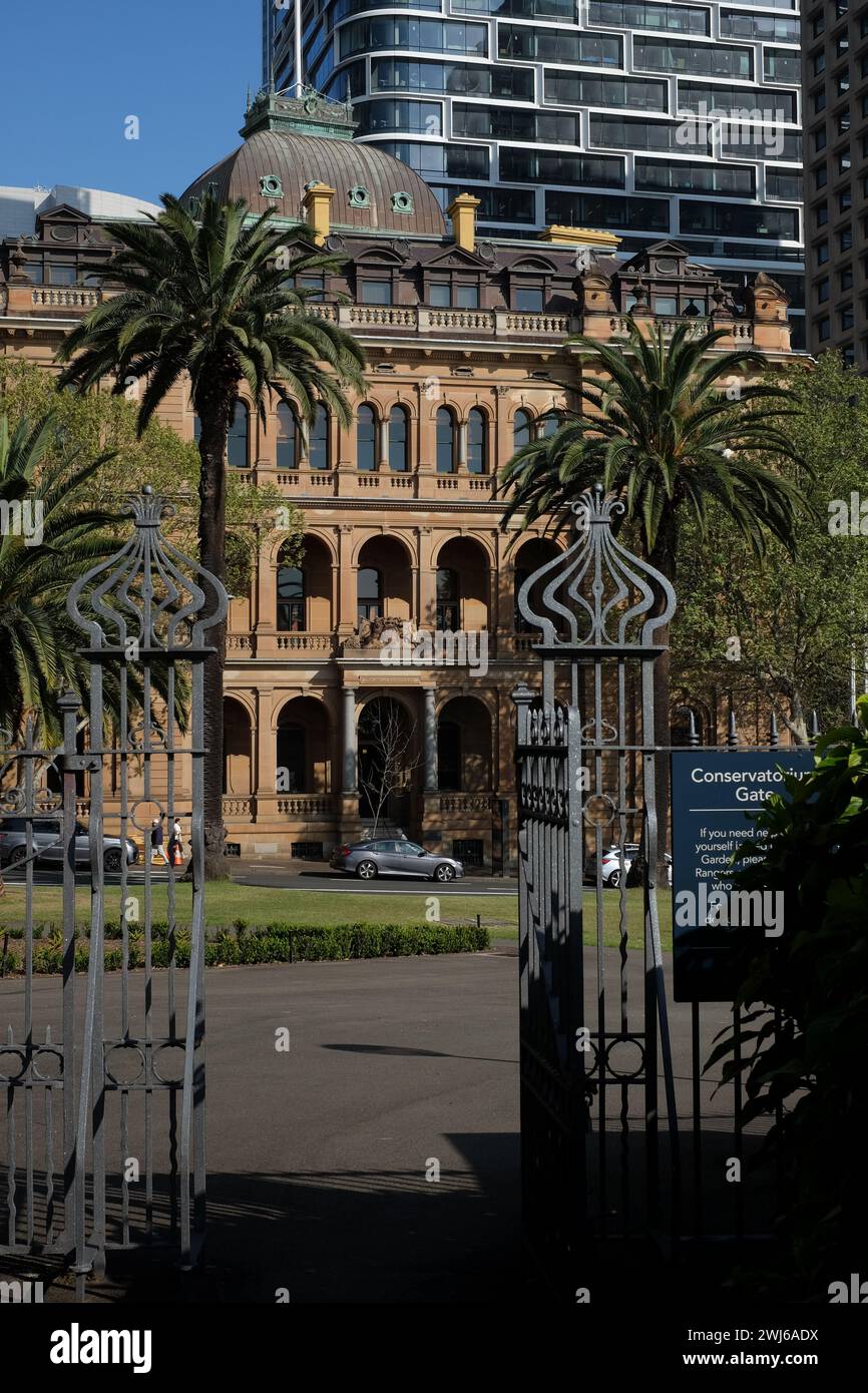 The Sydney Sandstone, Chief Secretary's building on Macquarie St seen ...
