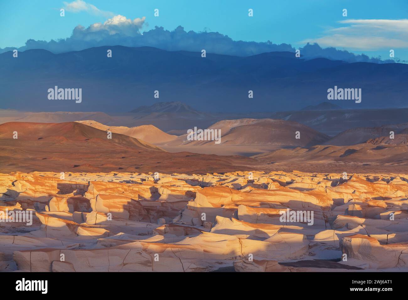 Campo de Piedra Pomez Stock Photo - Alamy