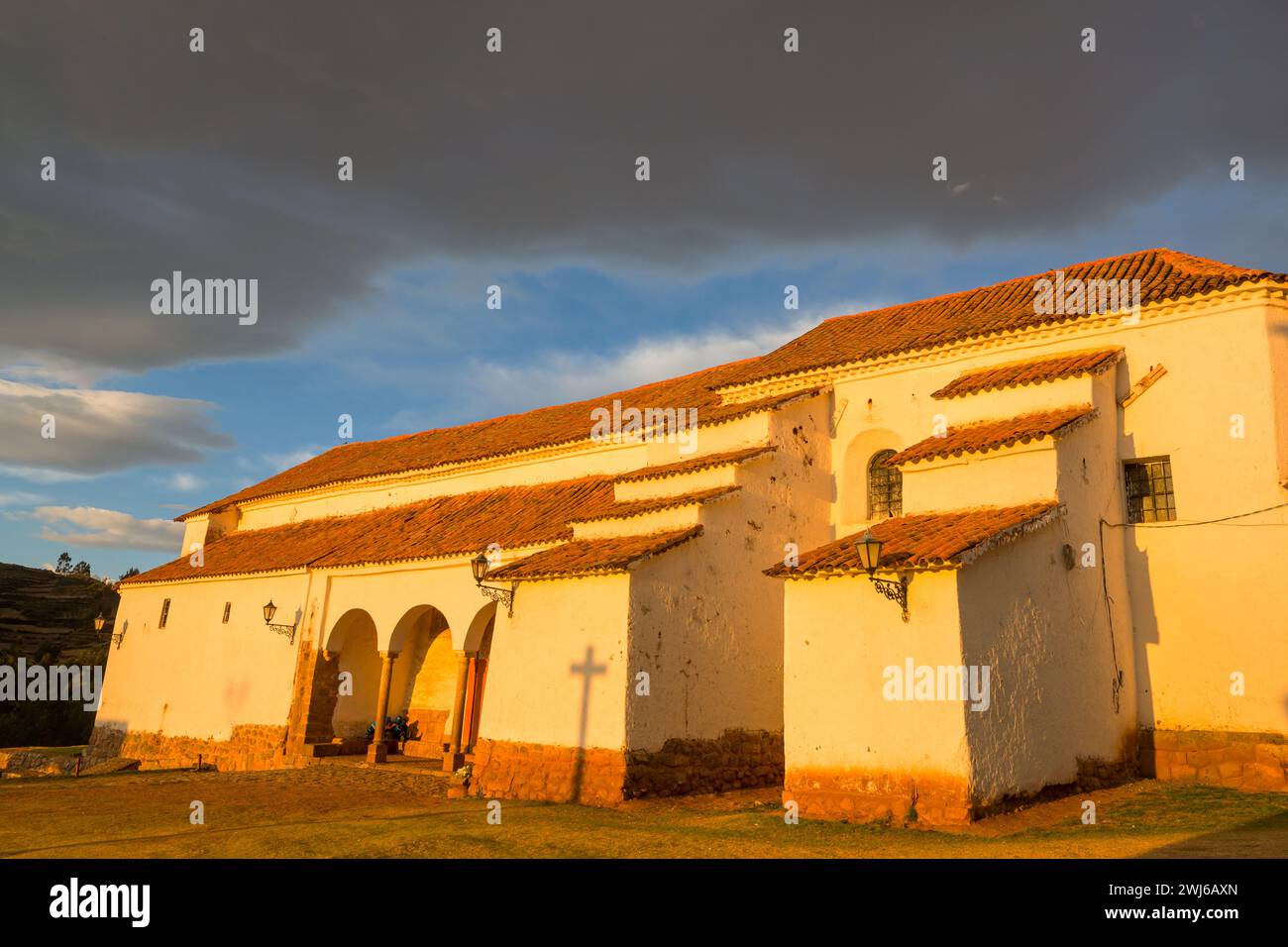 Colonial architecture in Peru Stock Photo - Alamy