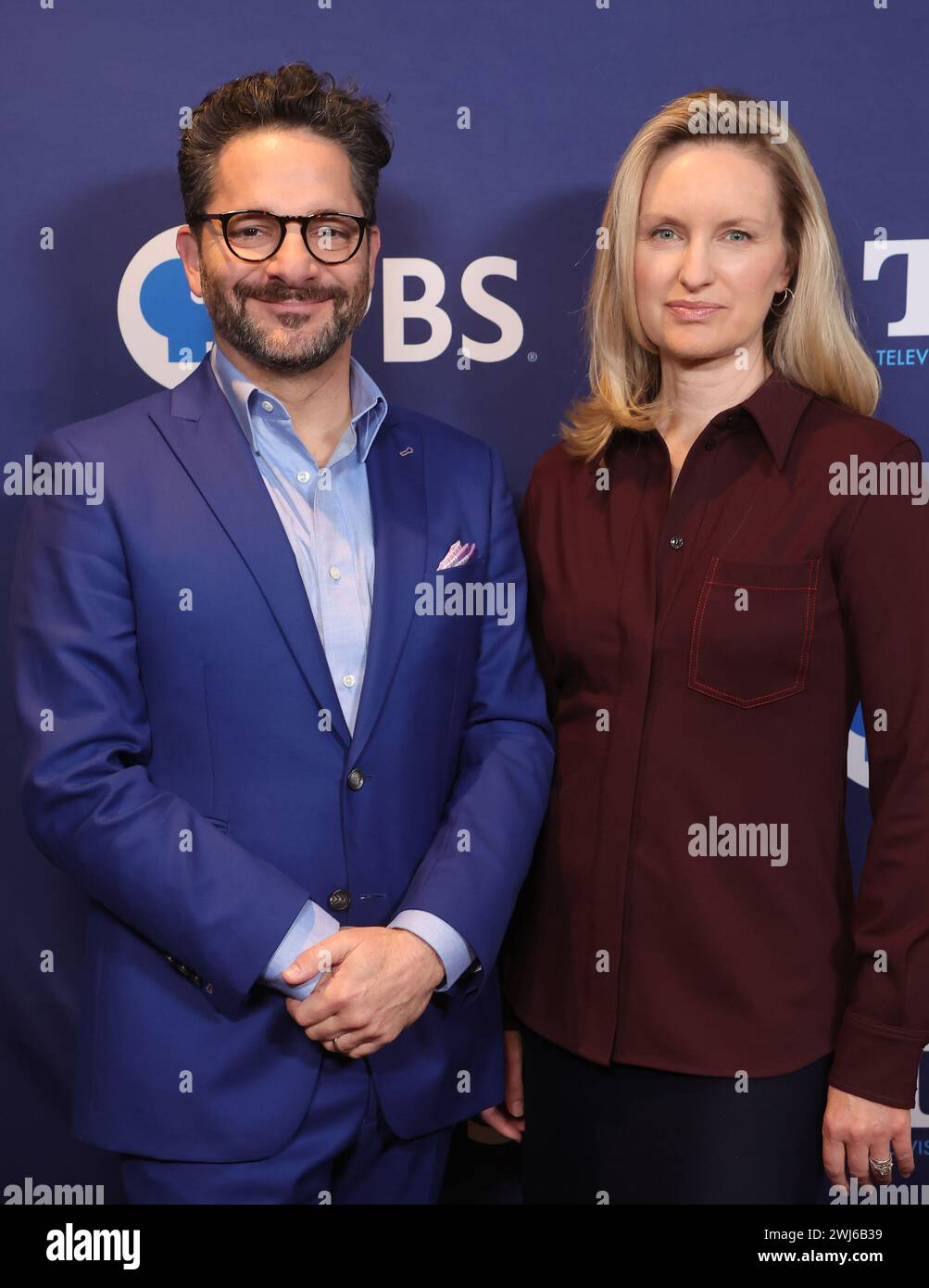 Pasadena, Ca. 12th Feb, 2024. Ari Wallach, Kathryn Murdoch of "A Brief ...