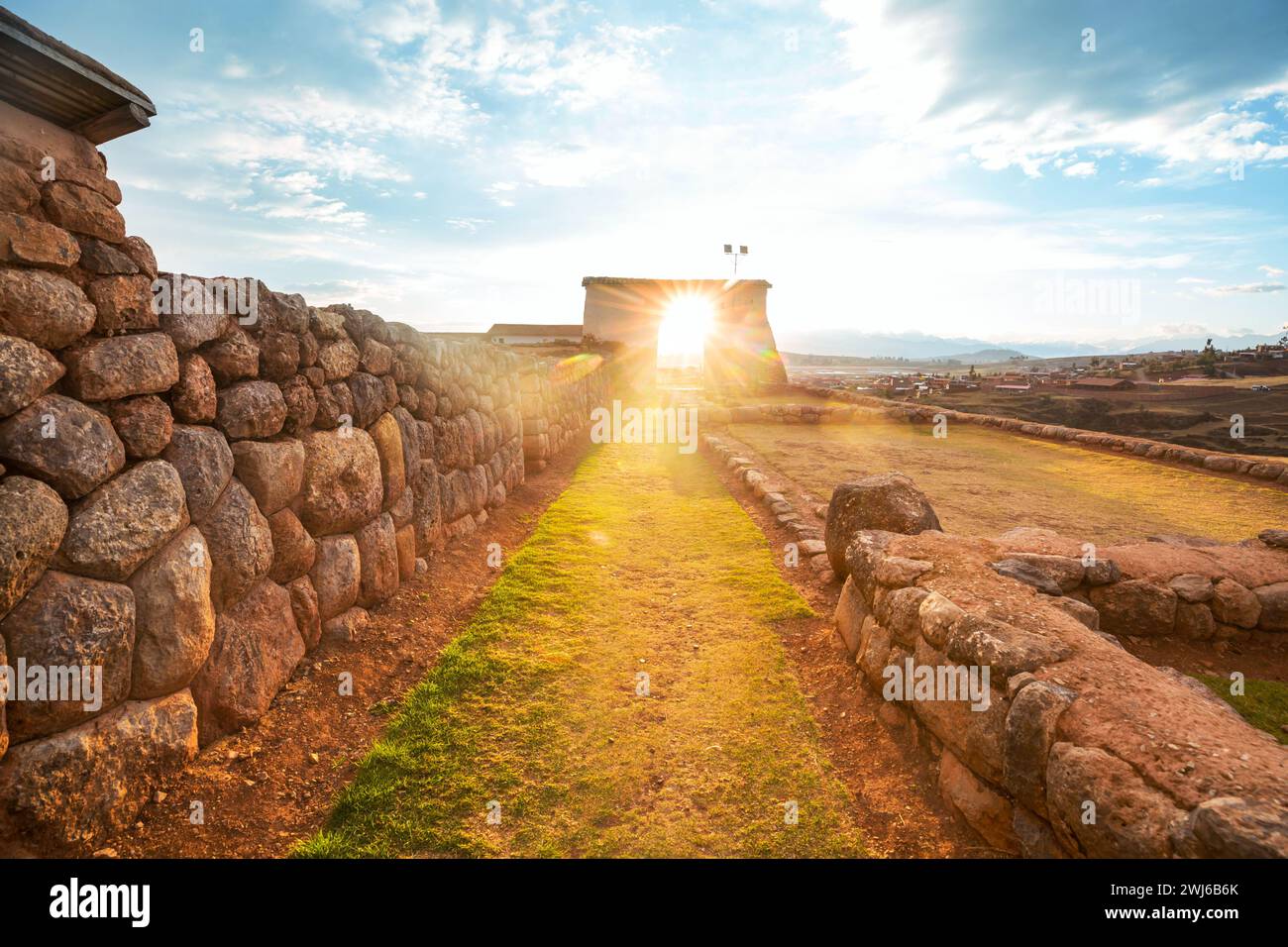 Colonial architecture in Peru Stock Photo - Alamy