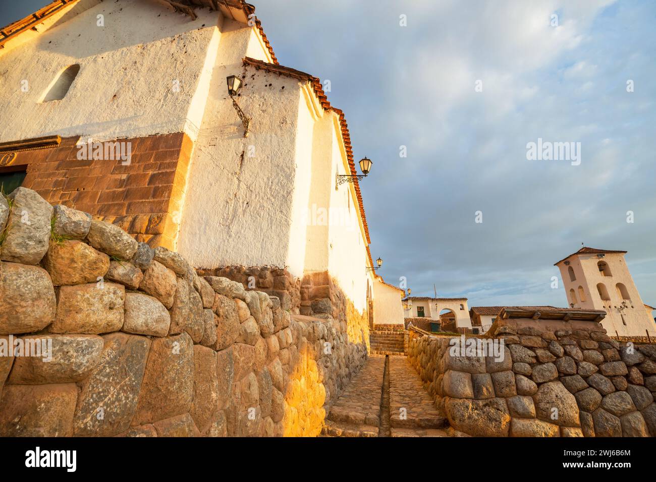 Colonial architecture in Peru Stock Photo - Alamy