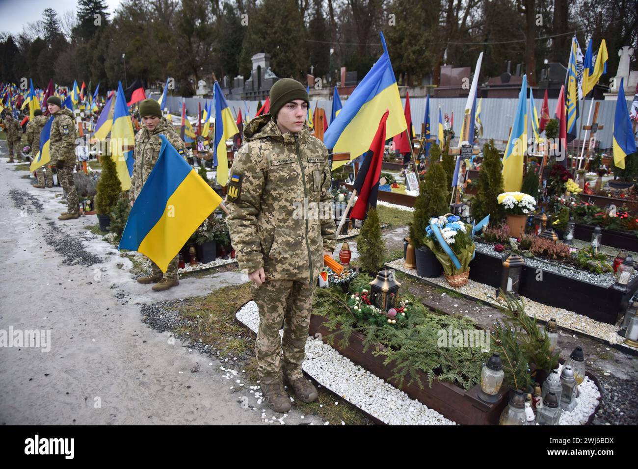 Lytsakiv cemetery hi-res stock photography and images - Alamy