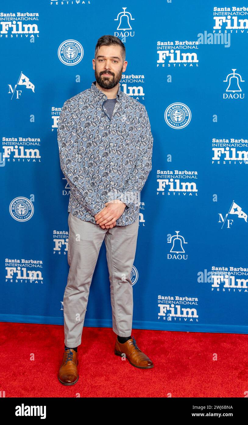 Santa Barbara, USA. 12th Feb, 2024. Red carpet arrivals: Ralph Prosper ...