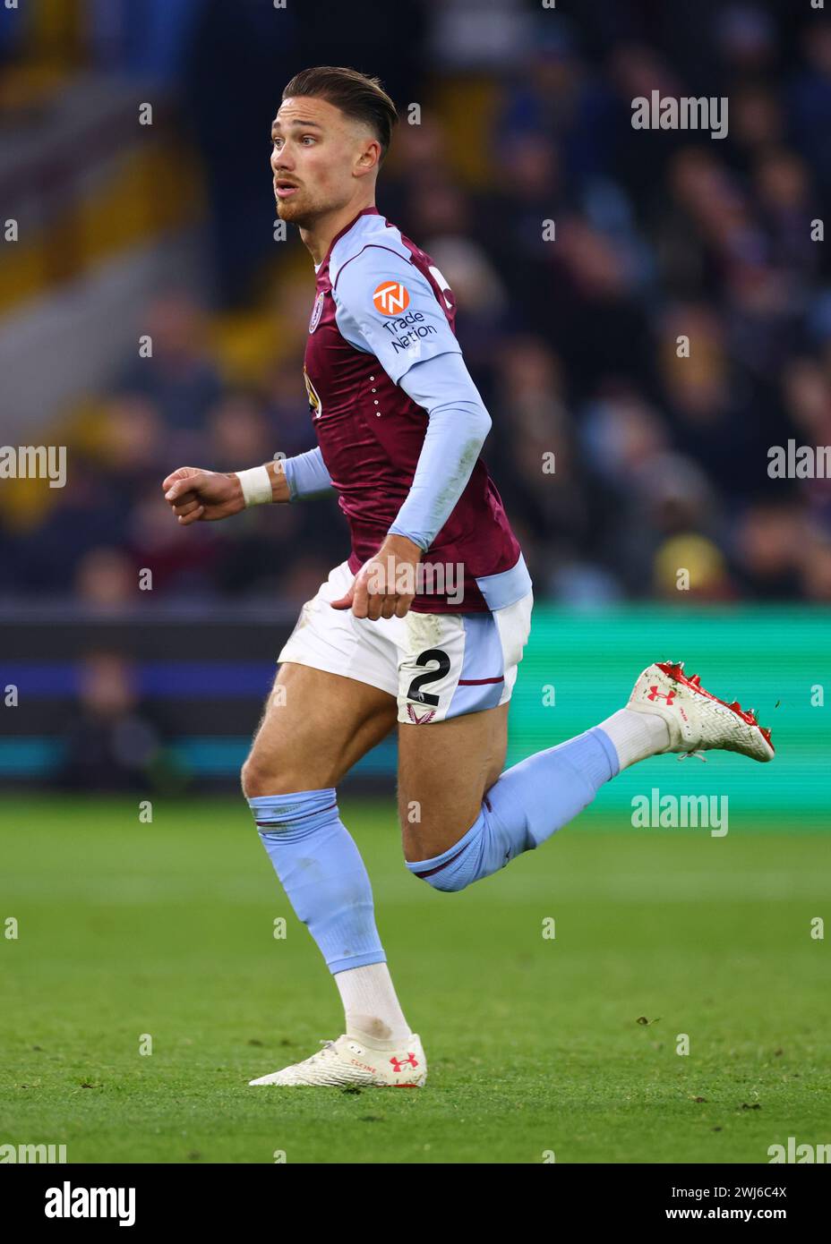 Matty Cash of Aston Villa during the Premier League match between Aston ...