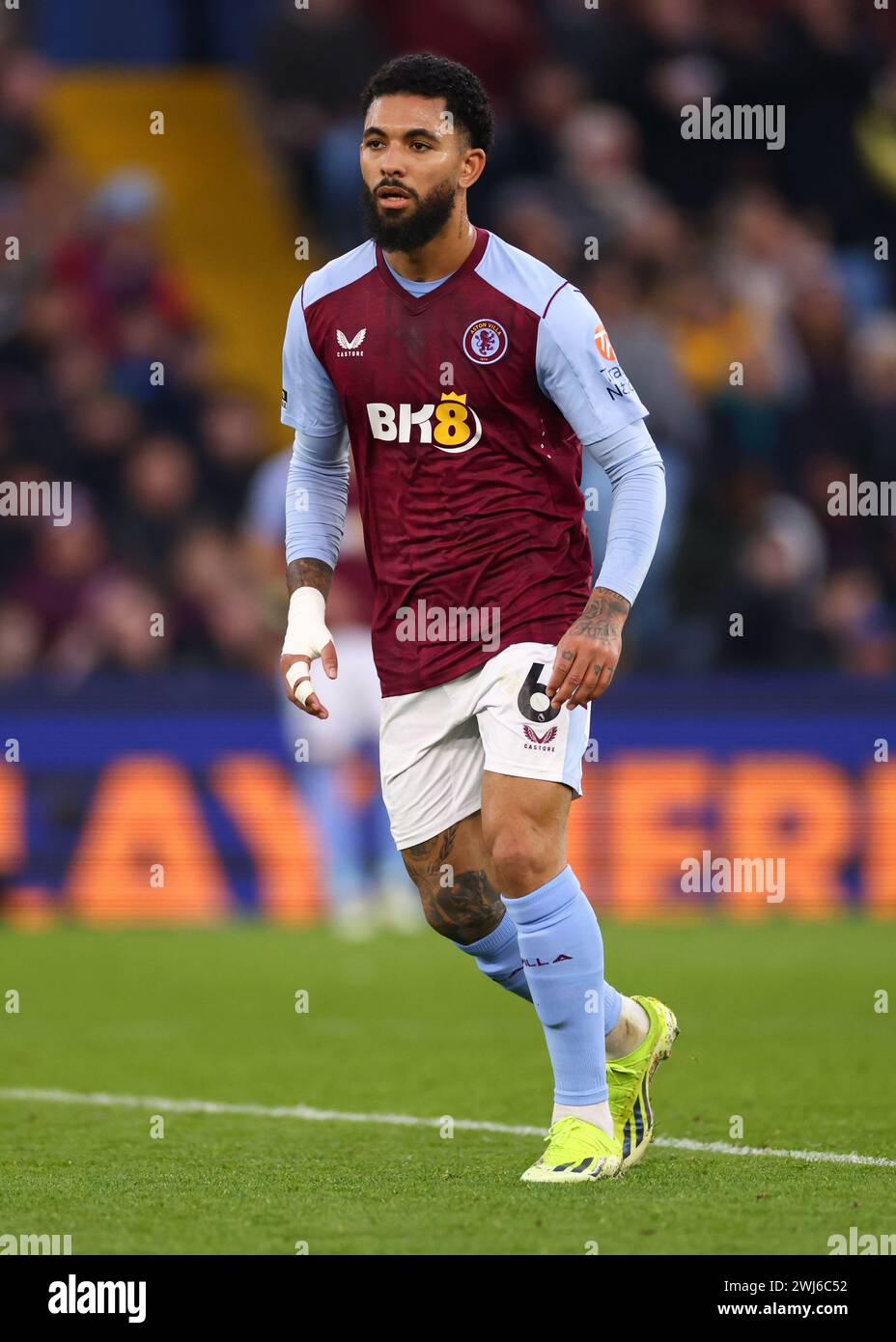 Douglas Luiz of Aston Villa during the Premier League match between ...